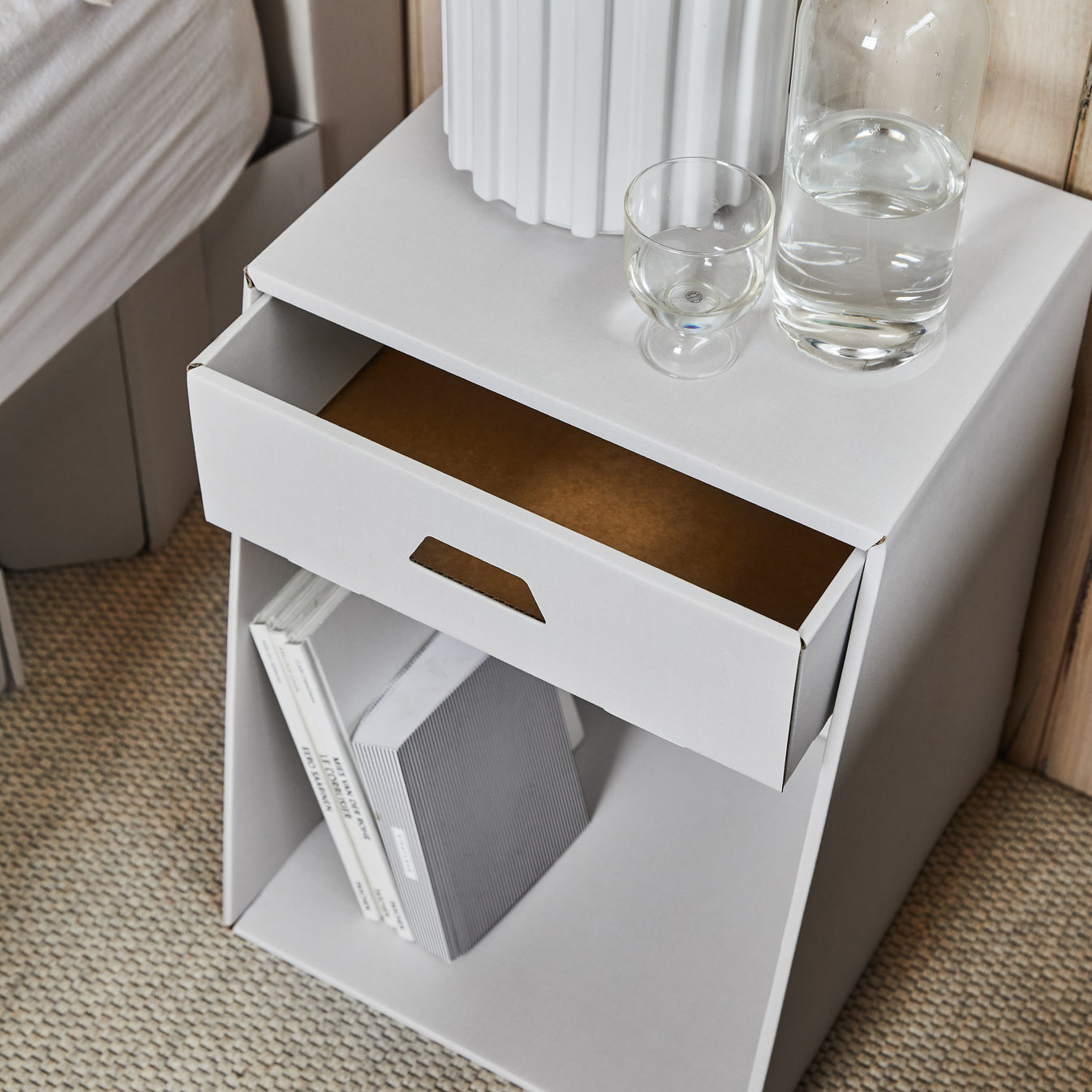 Yona Cardboard Bedside Table – Yona AU