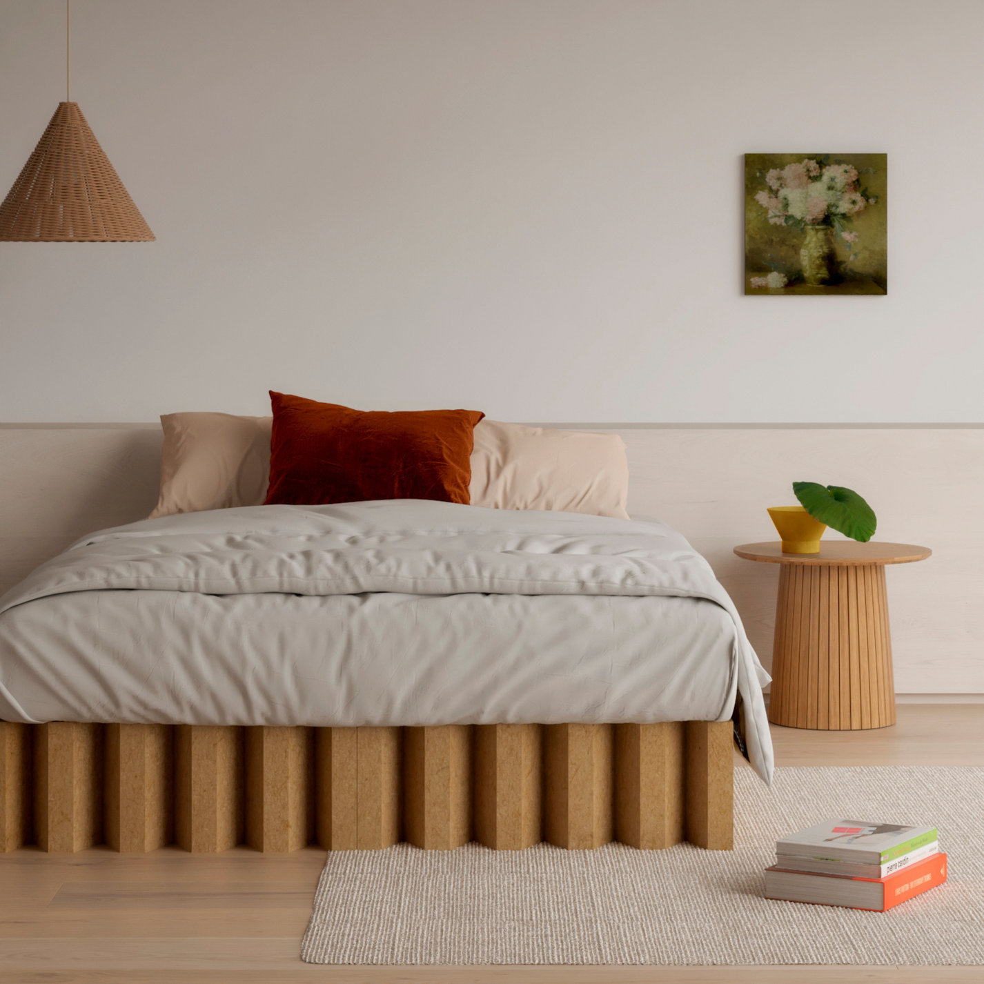 Yona Eco Cardboard Bed - Free & Fast Shipping | Chic & Minimal – Yona AU