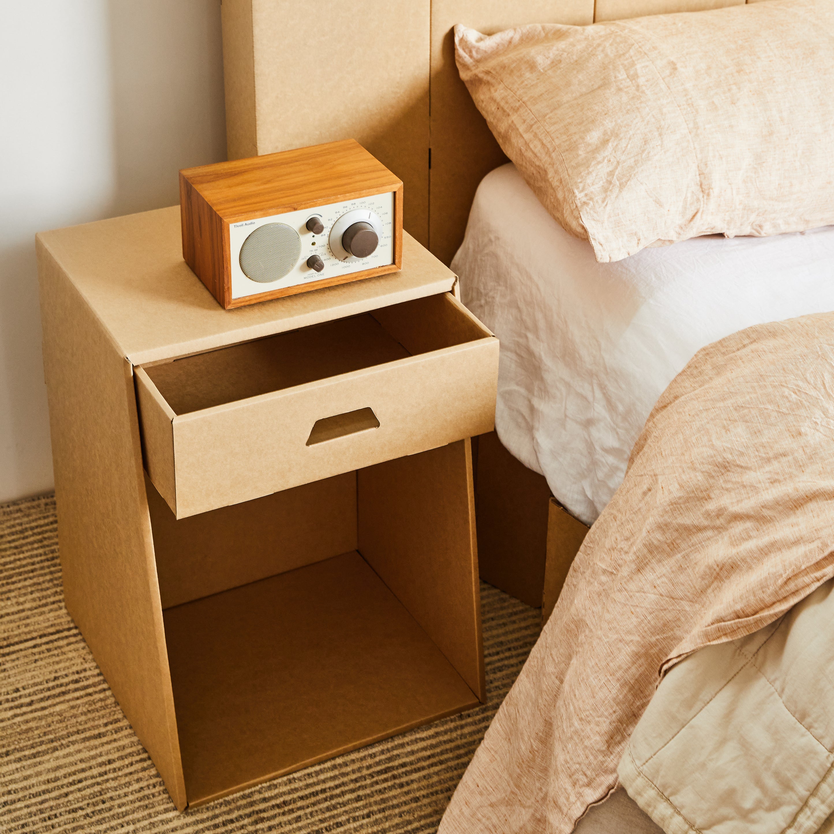 Yona Cardboard Bedside Table – Yona AU